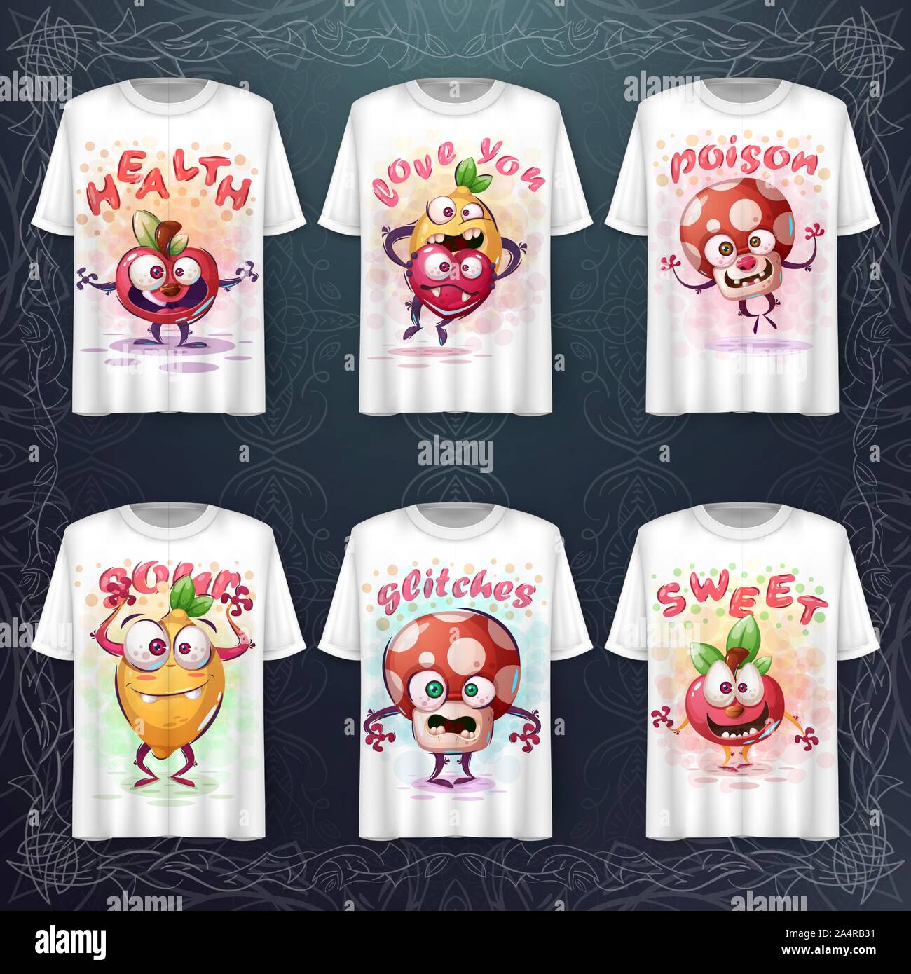 Cartoon characters - mockup for your idea Stock Vector Image & Art - Alamy