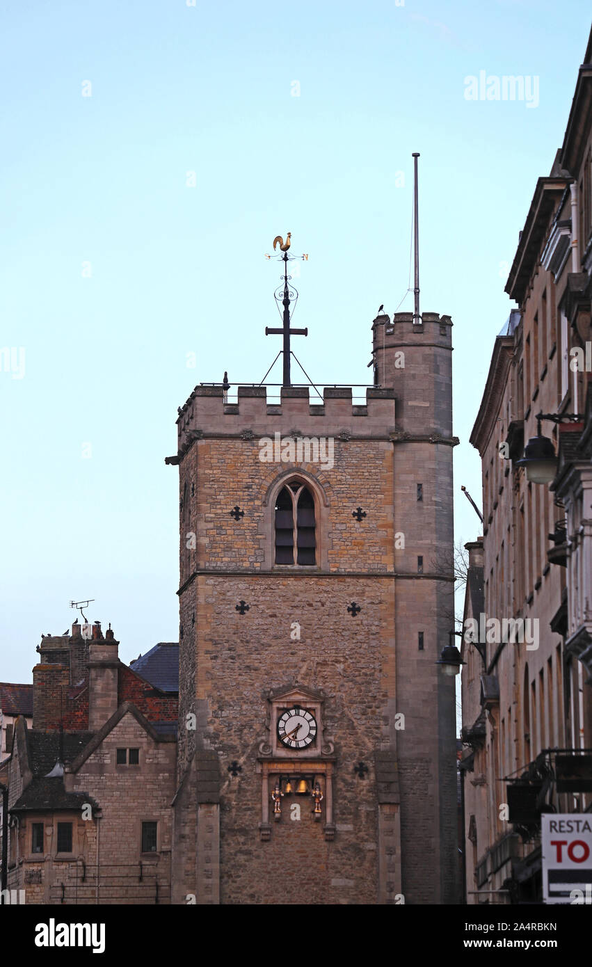 Carfax or Saint Martin's tower the remaining part of the 12th century ...