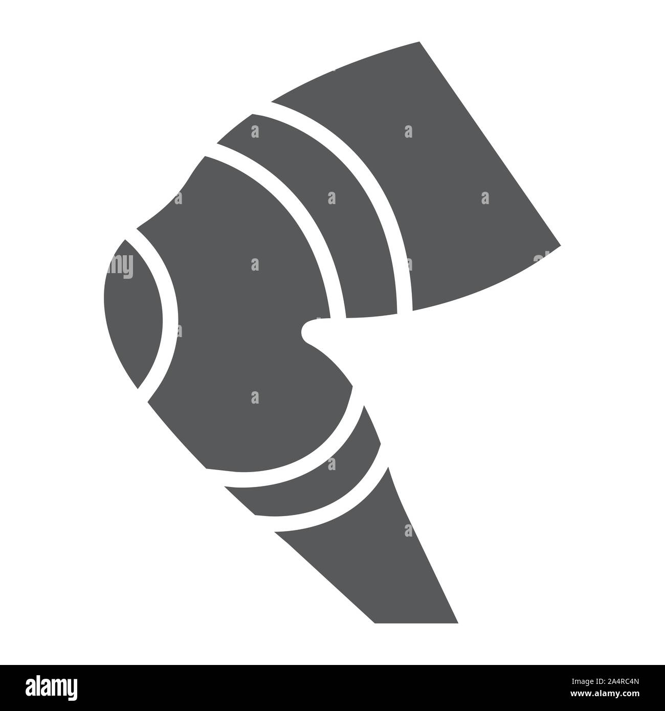 Knee sprain Stock Vector Images - Alamy