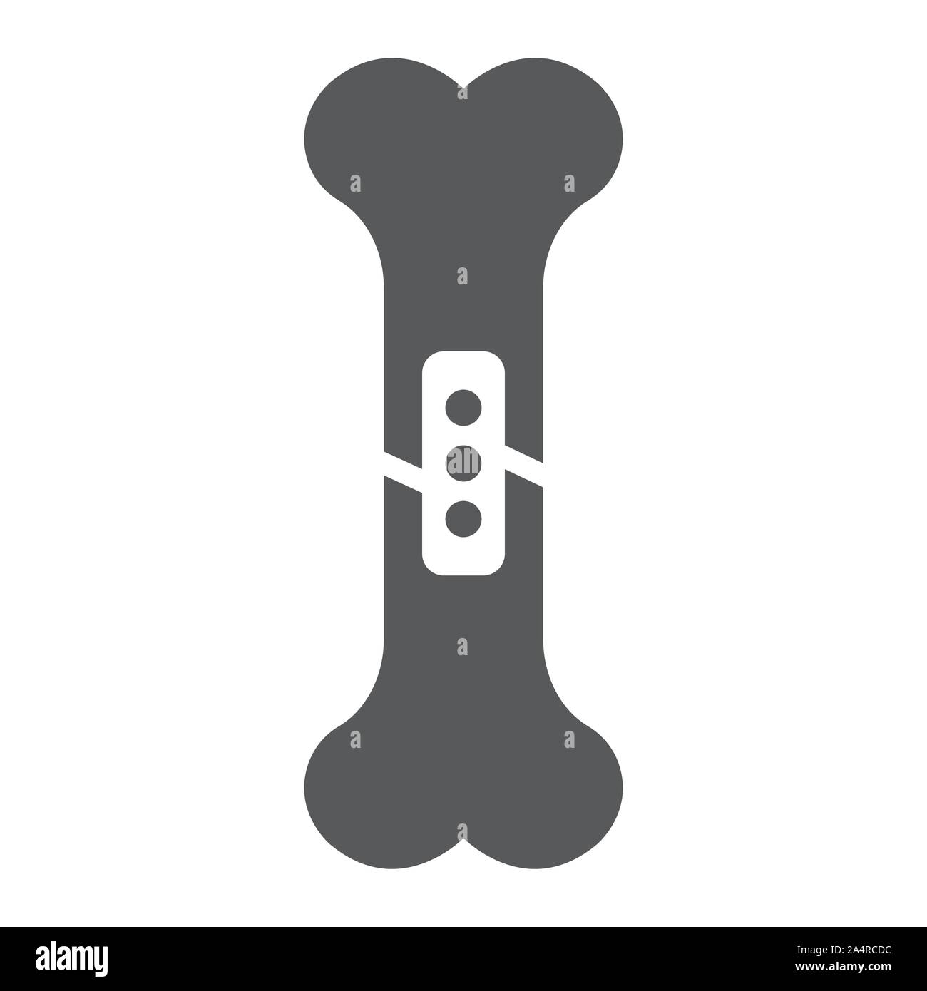 Orthopedic surgery glyph icon, medical and equipment, joint surgery ...