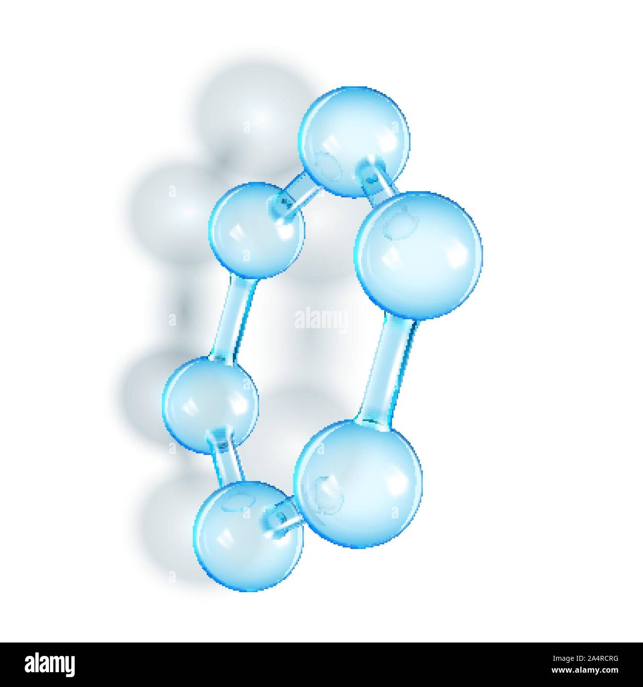 Spherical Rod Molecule Chemistry Model Vector Stock Vector Image & Art ...