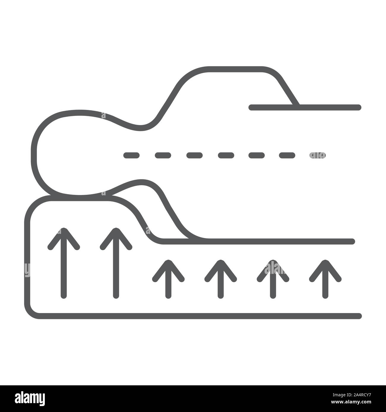 Good sleep icon line Cut Out Stock Images & Pictures - Alamy