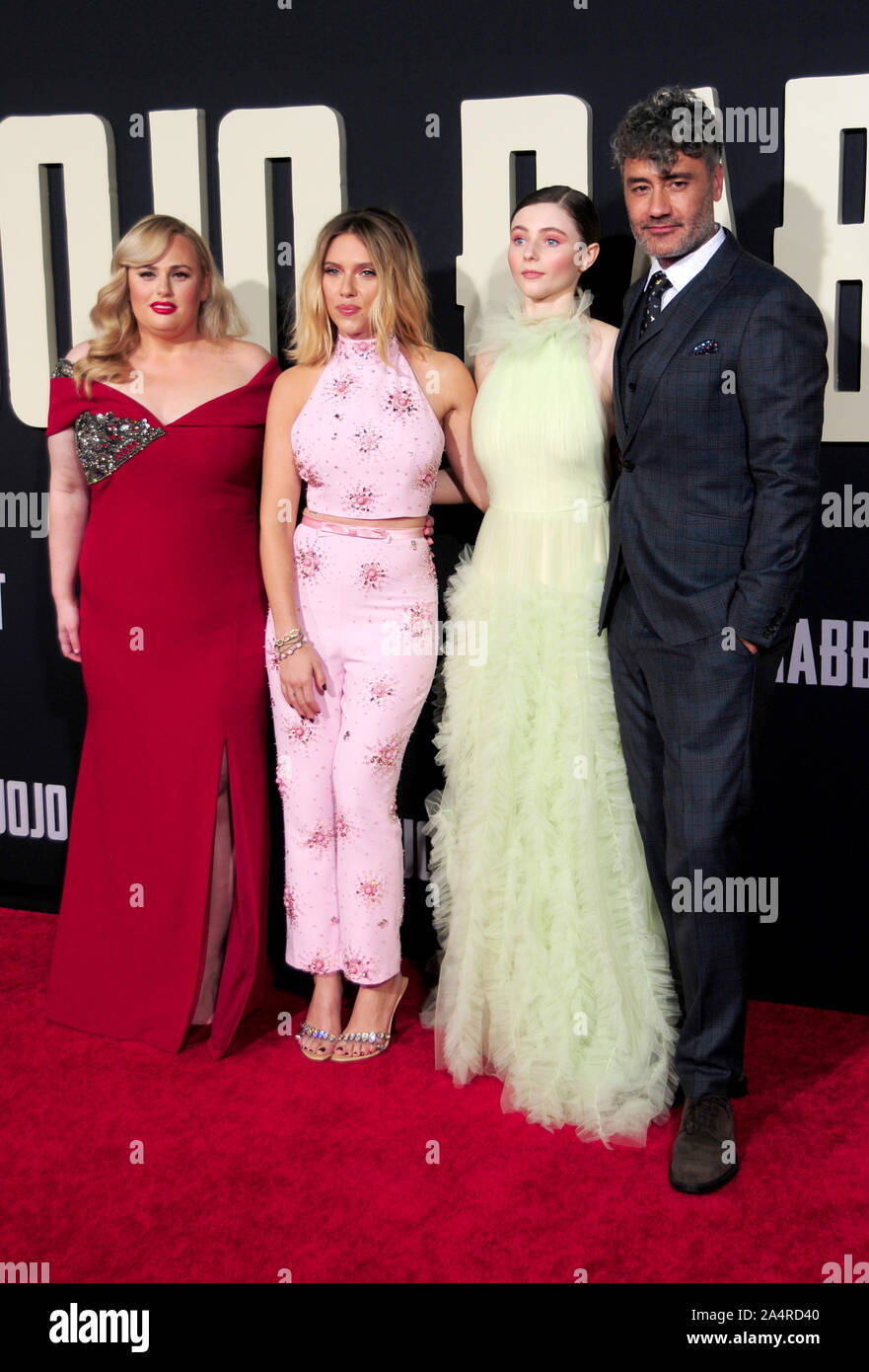 Los Angeles, California, USA 15th October 2019 Actress Rebel Wilson ...