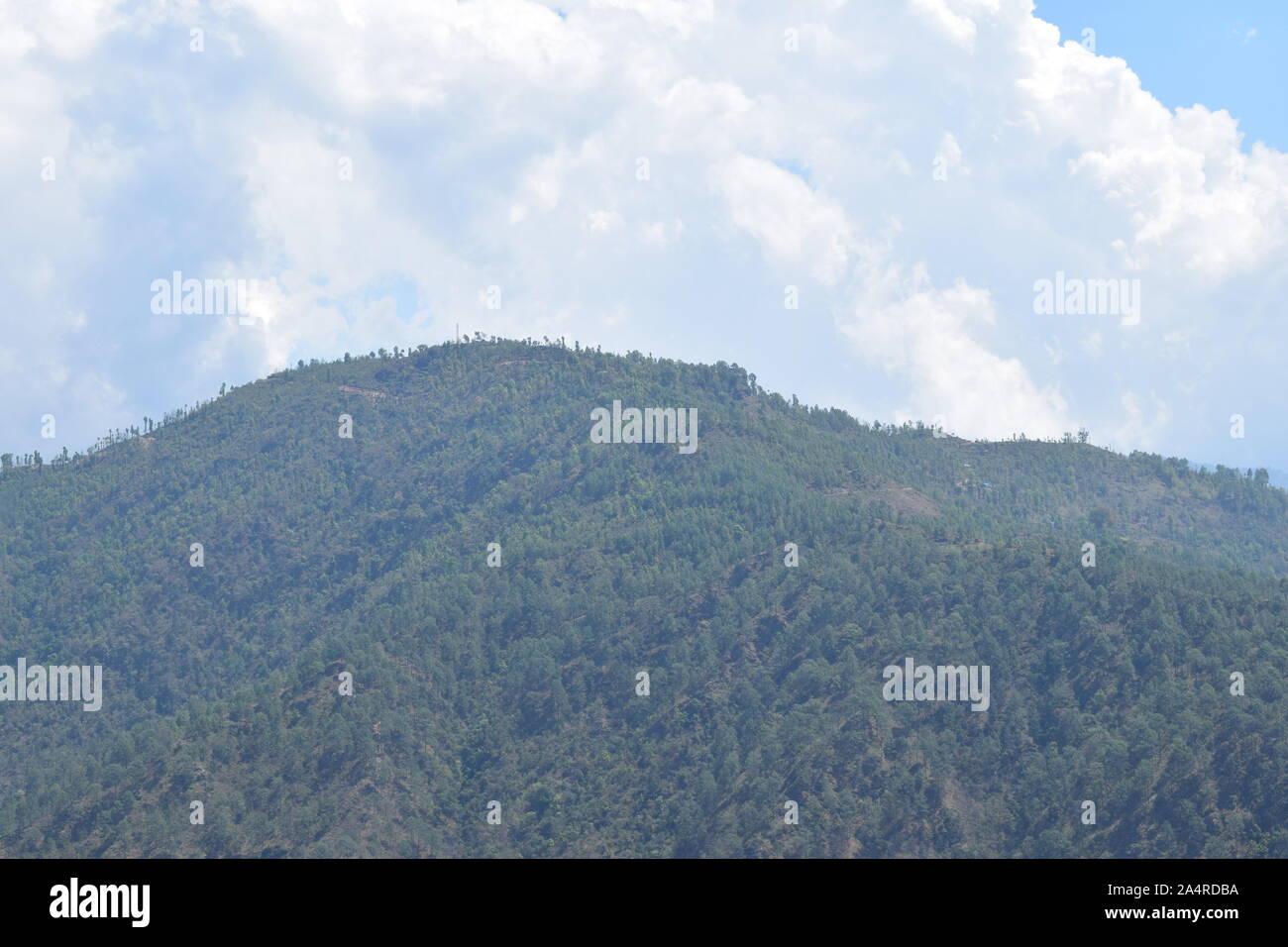 Beautiful landscape in eastern part of Nepal hillside Stock Photo - Alamy