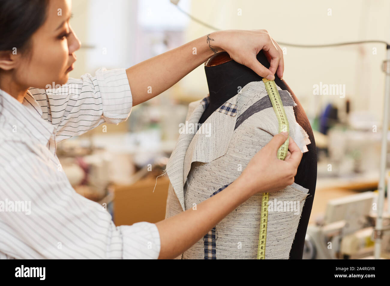 Dressmaker measurements not dummy hi-res stock photography and images ...