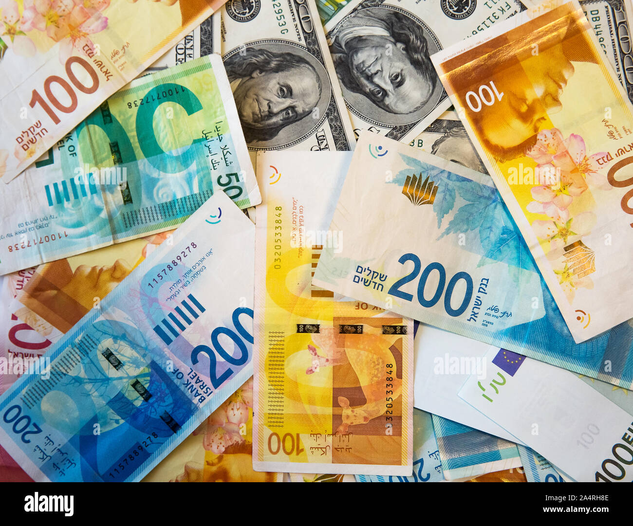 Israeli new sheqel calculator hi-res stock photography and images - Alamy