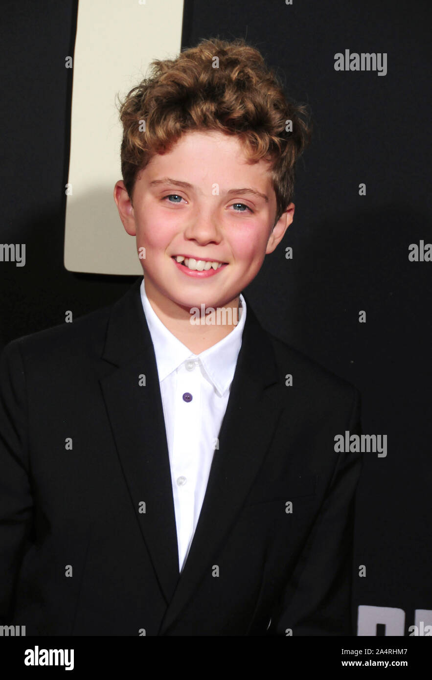 Los Angeles, California, USA 15th October 2019 Actor Roman Griffin ...