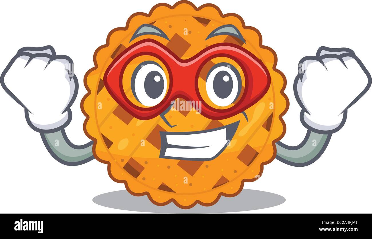 Super hero pumpkin pie in the cartoon shape Stock Vector Image & Art ...