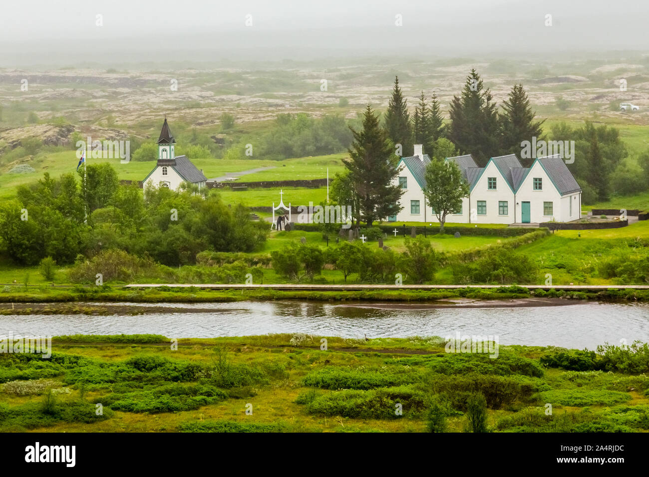 Thingvellir church hi-res stock photography and images - Alamy