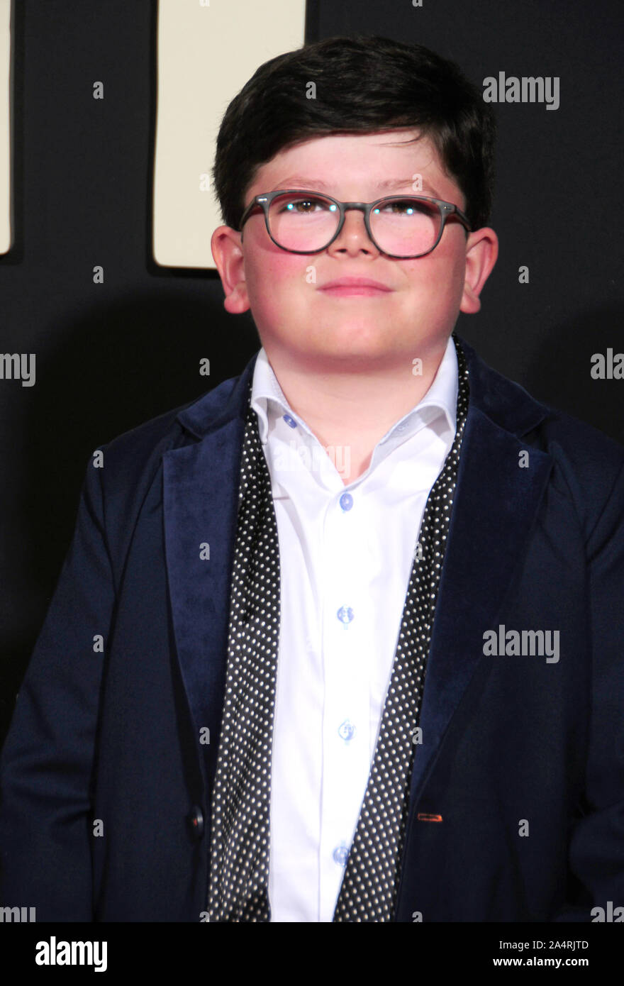 Los Angeles, California, USA 15th October 2019 Actor Archie Yates ...