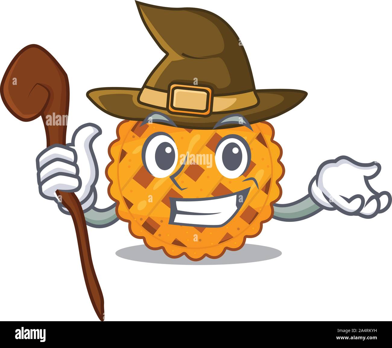 Flaky pastry slice Stock Vector Images - Alamy