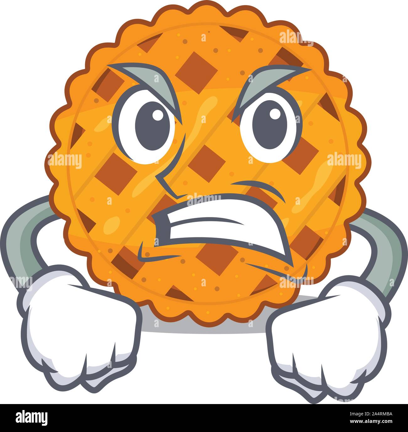 Flaky pastry crust Stock Vector Images - Alamy