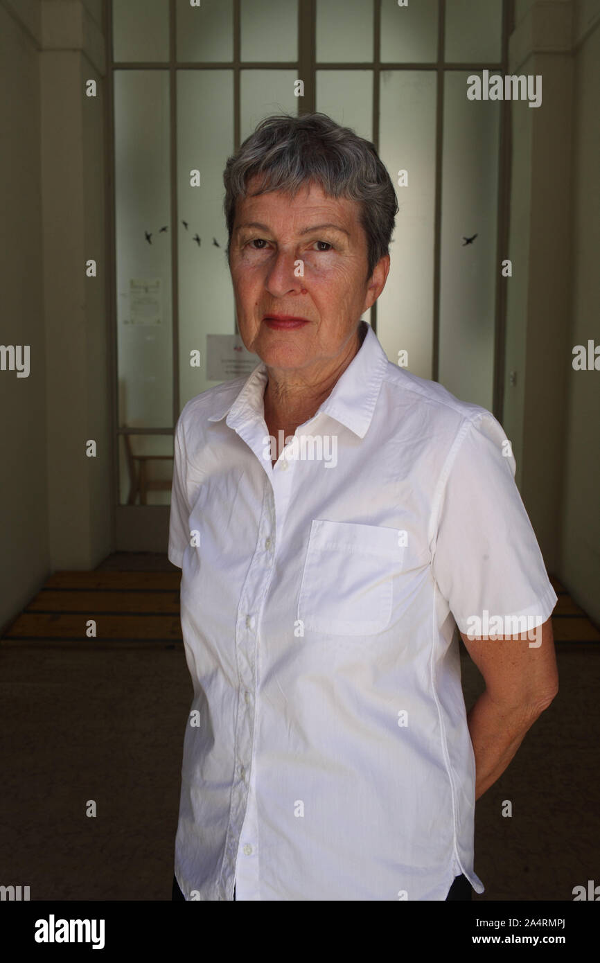 Portrait of Jane Sautiere 06/09/2019 ©Basso CANNARSA/Opale Stock Photo ...