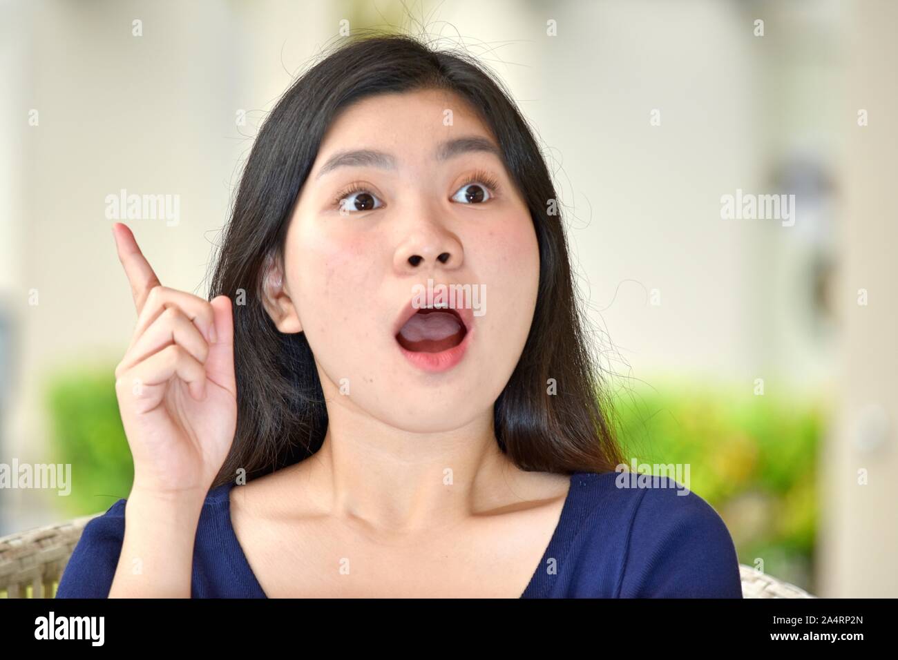 Creative Female Woman Stock Photo - Alamy