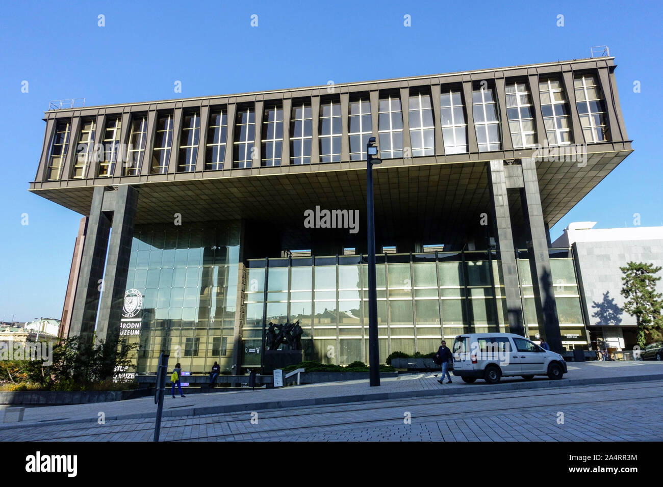 New building of the Prague National Museum brutalist architecture by ...