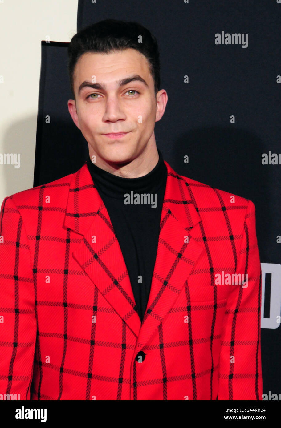 Los Angeles, California, USA 15th October 2019 Actor Luke Brandon Field ...