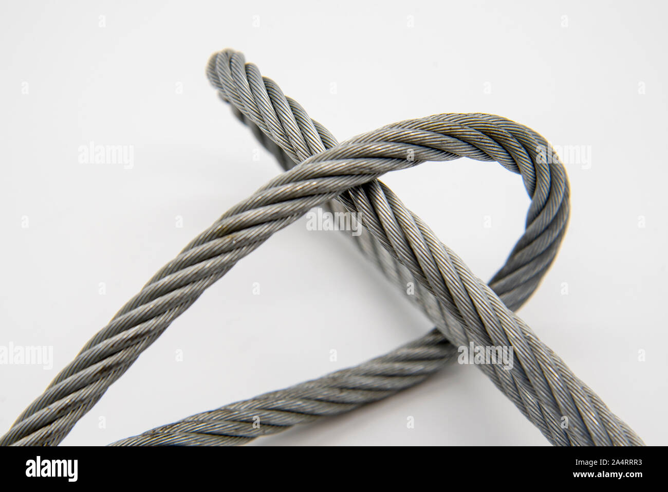 Details of the safety rope for high pressure hoses, one loop is ...