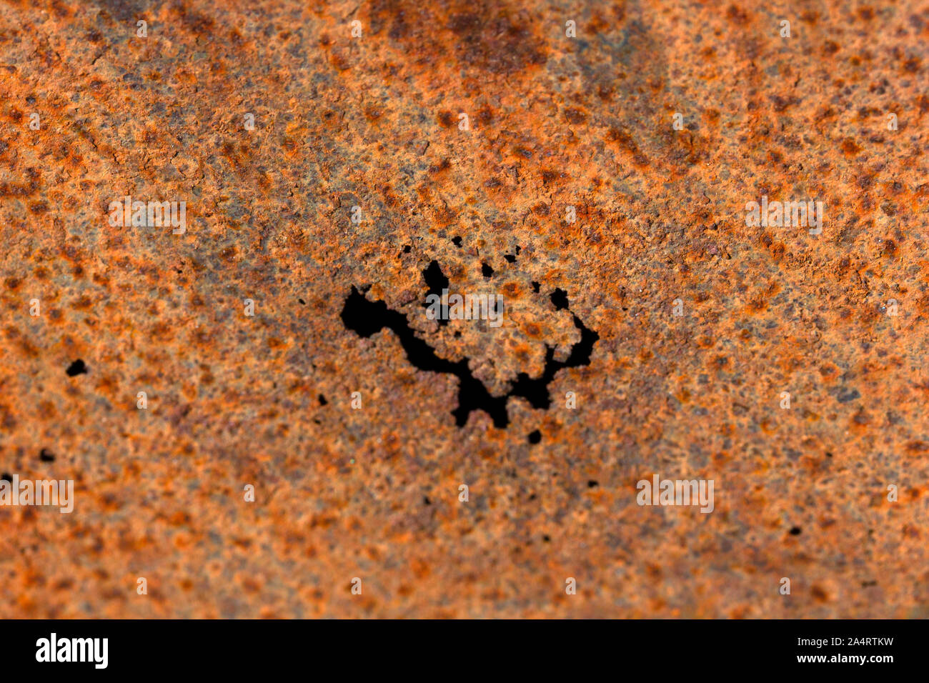 rusty and cracked metal background texture Stock Photo - Alamy