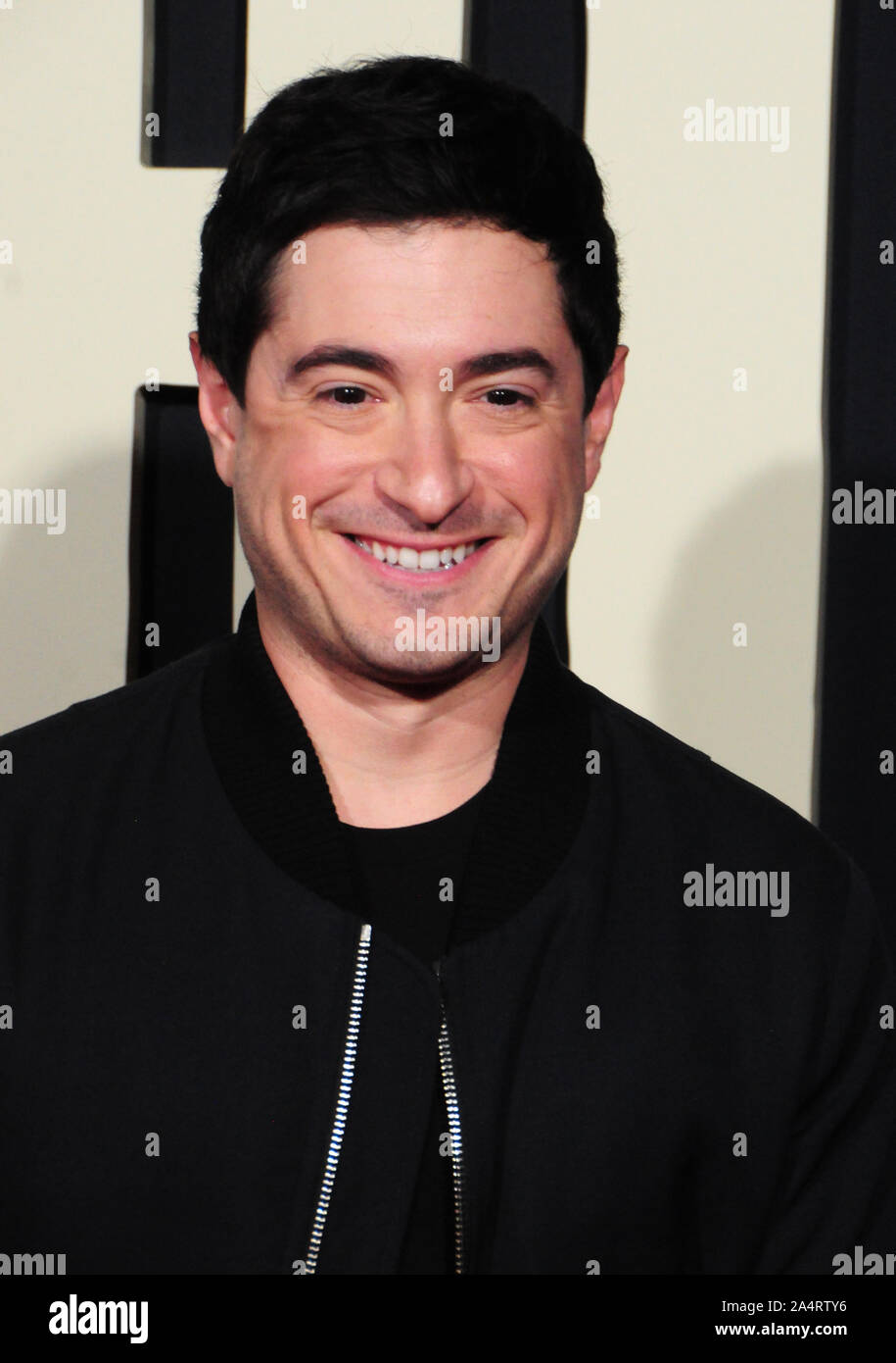 Los Angeles, California, USA 15th October 2019 Actor Jason Fuchs ...