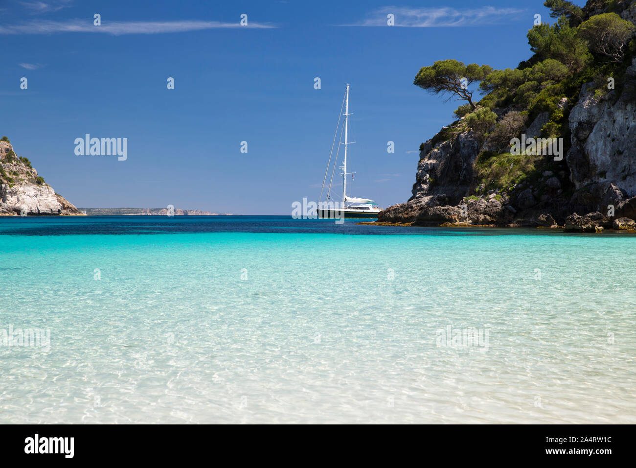 Cala Macarella, Menorca Stock Photo - Alamy