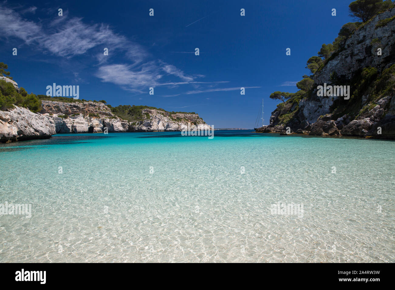 Cala Macarella, Menorca Stock Photo - Alamy