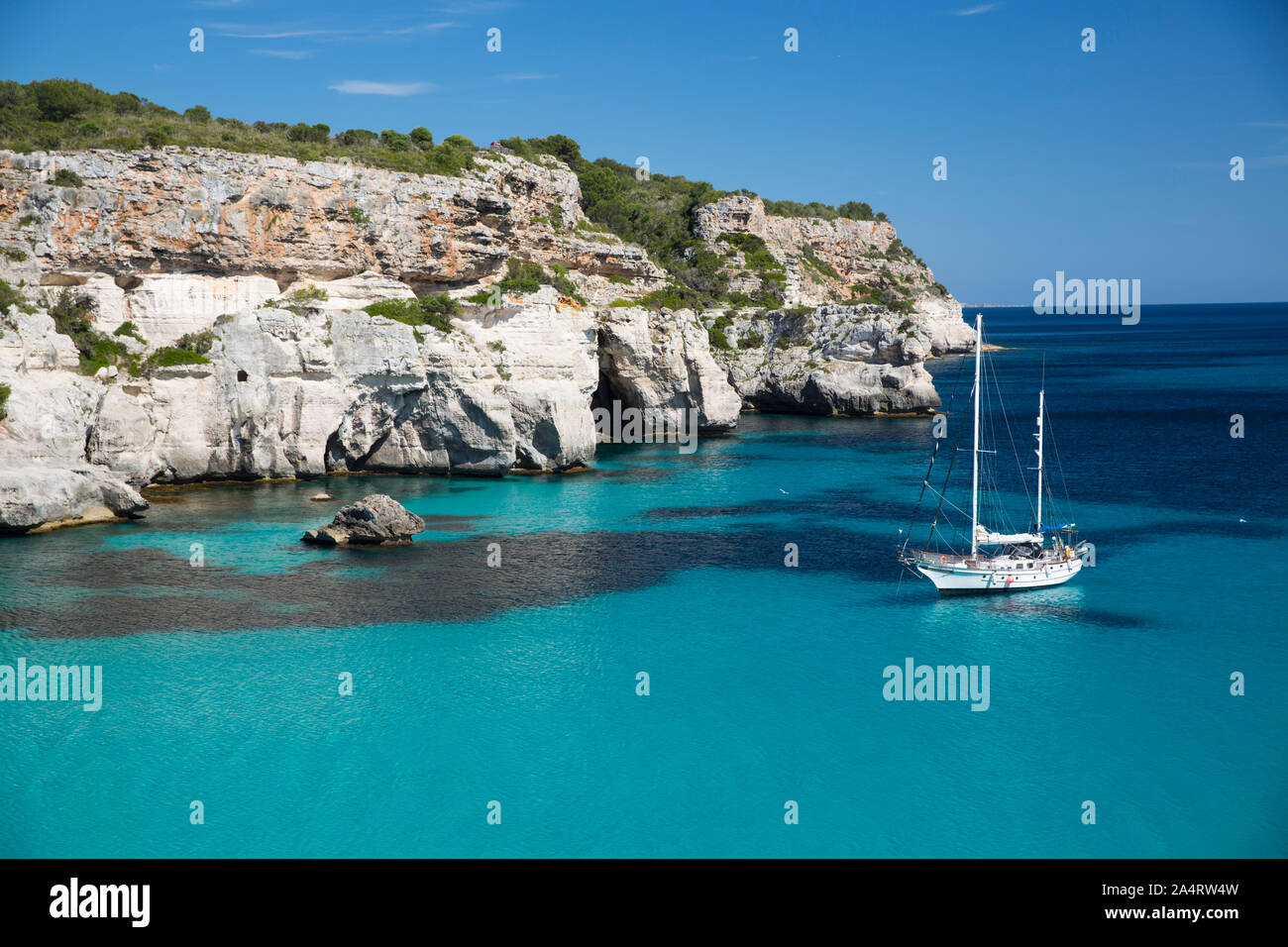 Cala Macarella, Menorca Stock Photo - Alamy
