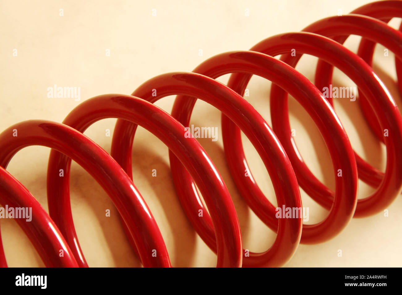 new metal springs texture background Stock Photo - Alamy