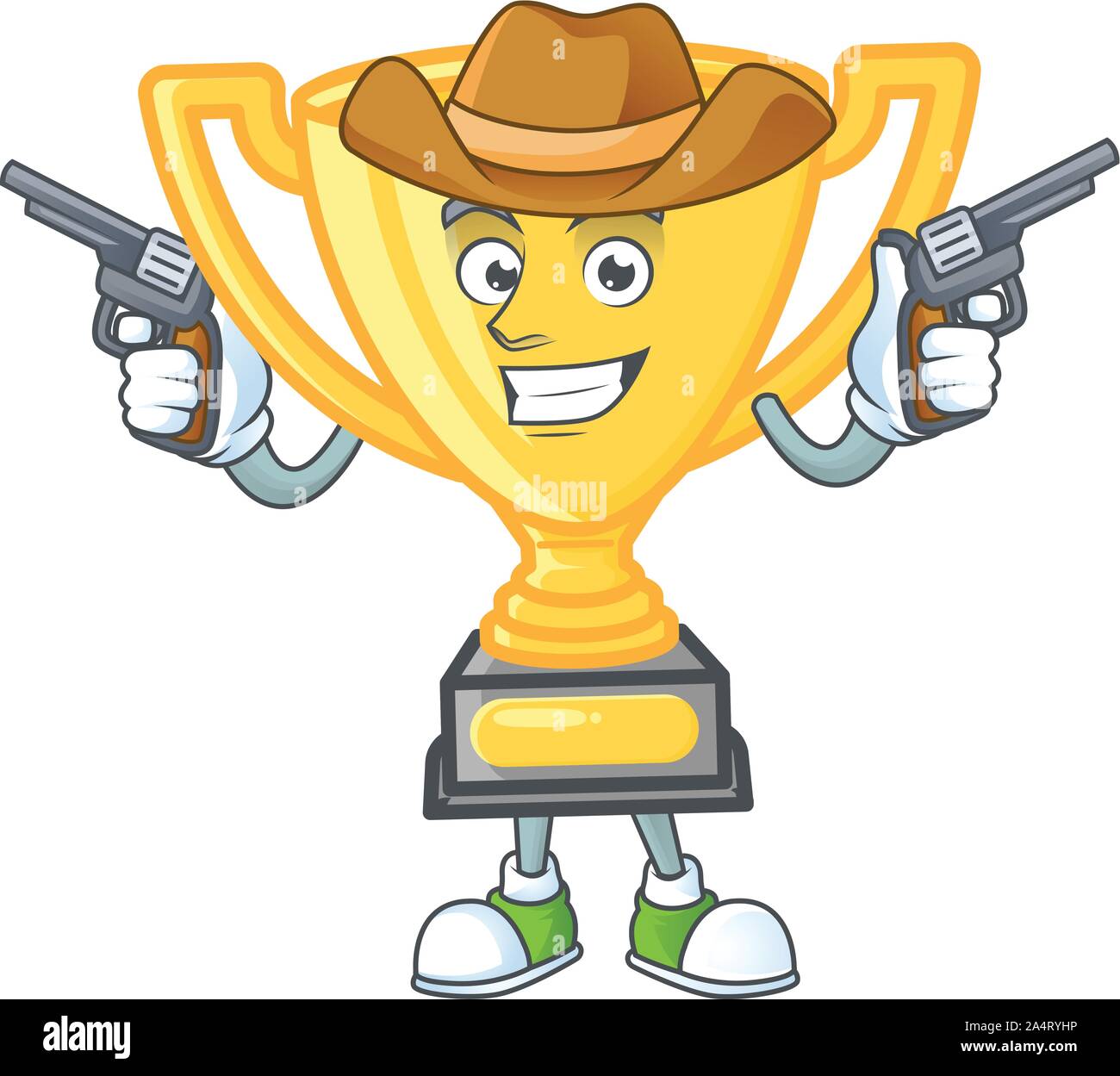 Bronze cowboy Stock Vector Images - Alamy