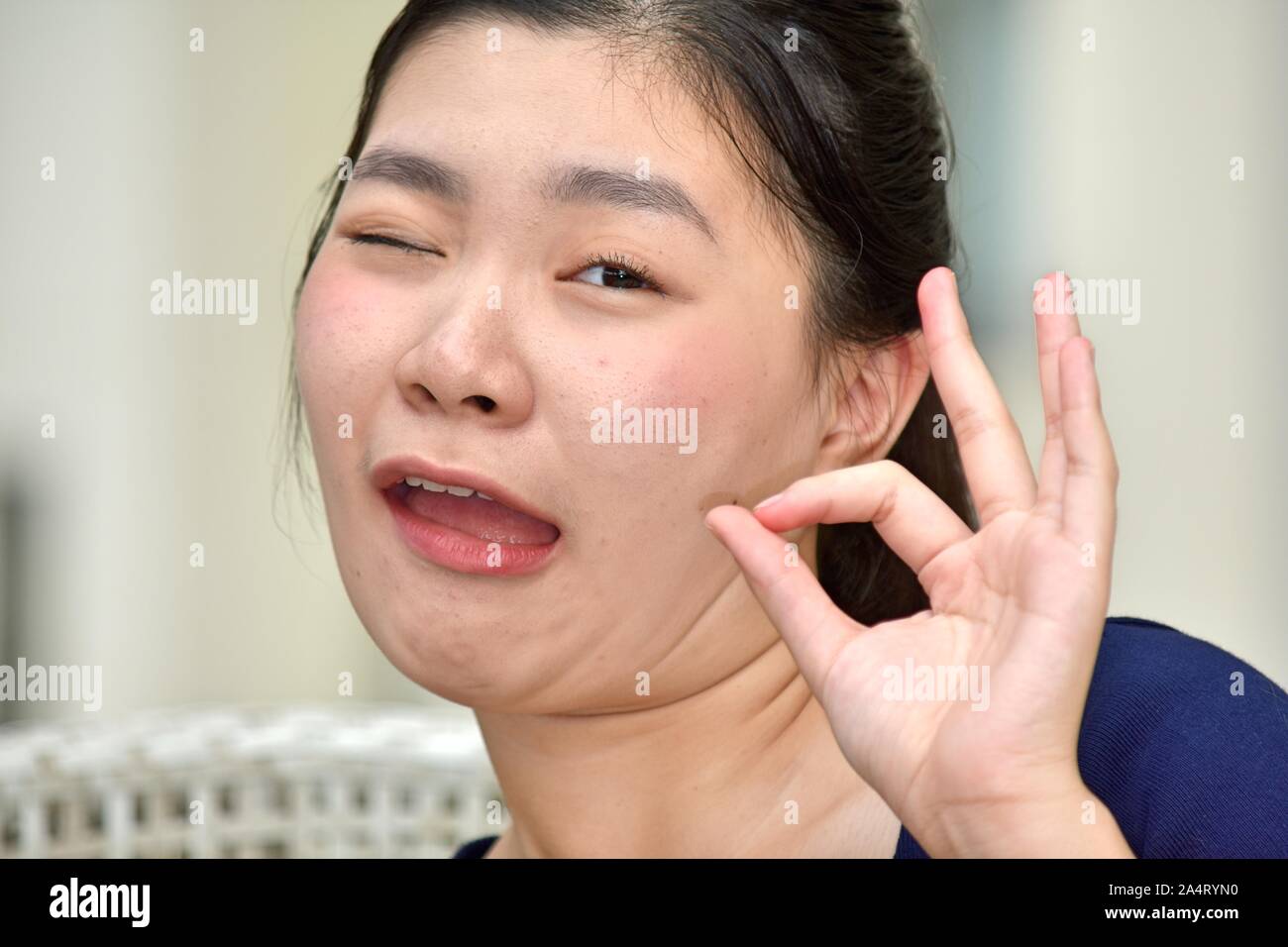 Ok Pretty Chinese Person Stock Photo - Alamy