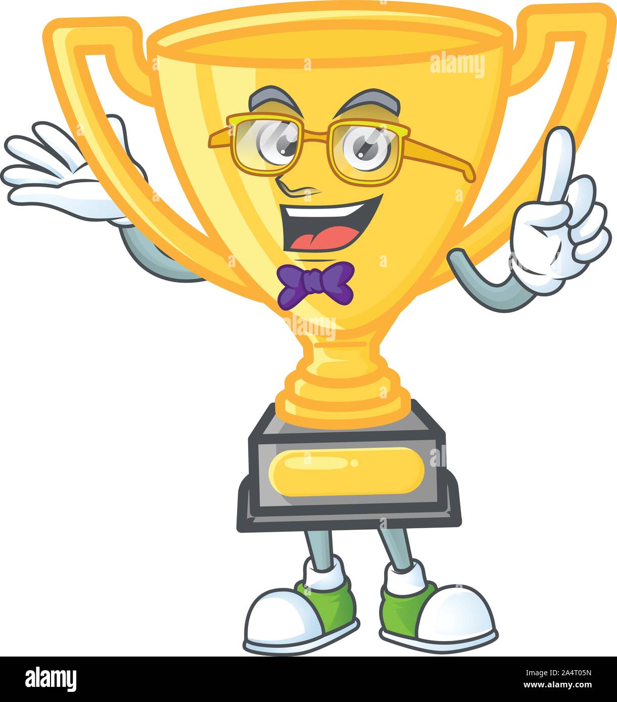 Geek gold trophy for victory achievement award Stock Vector Image & Art ...