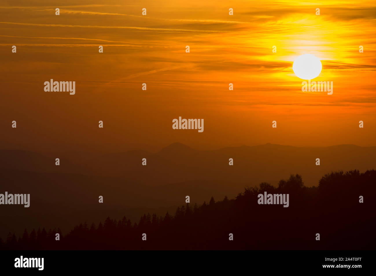 View into sundown hi-res stock photography and images - Alamy