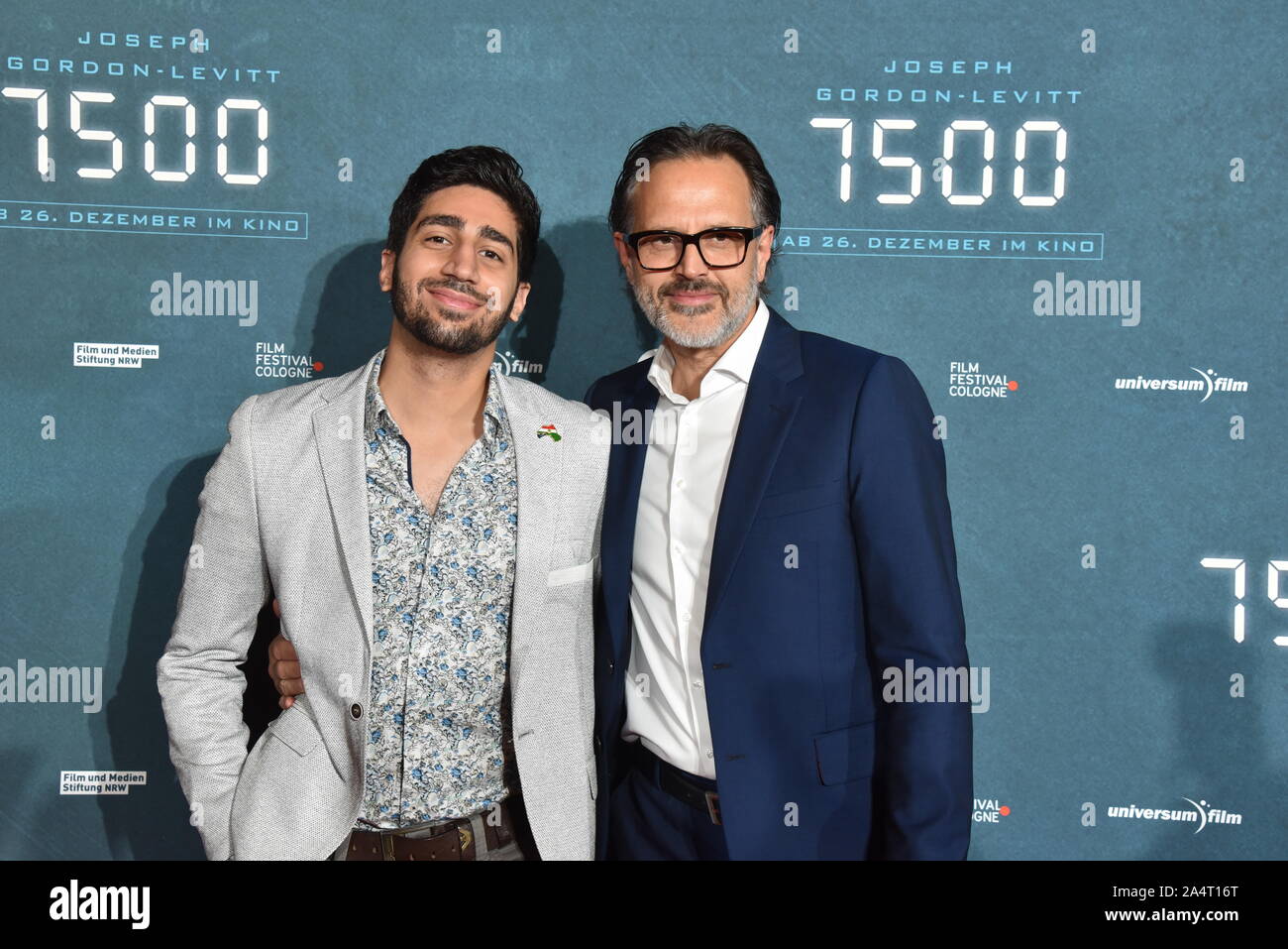 Cologne, Germany. 14th Oct, 2019. The actor Passar Hariky, and l-r ...