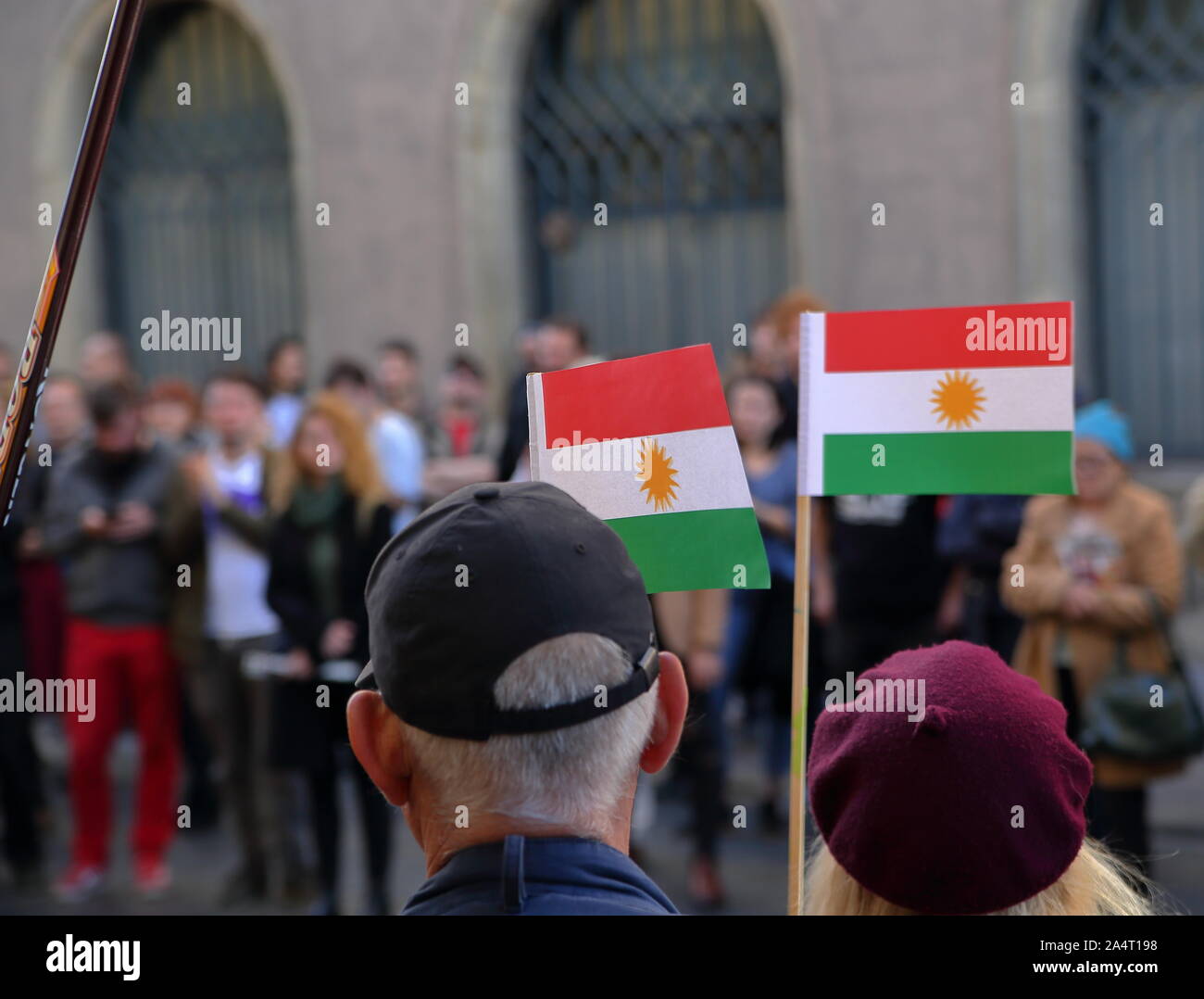 Rojava flag hi-res stock photography and images - Alamy