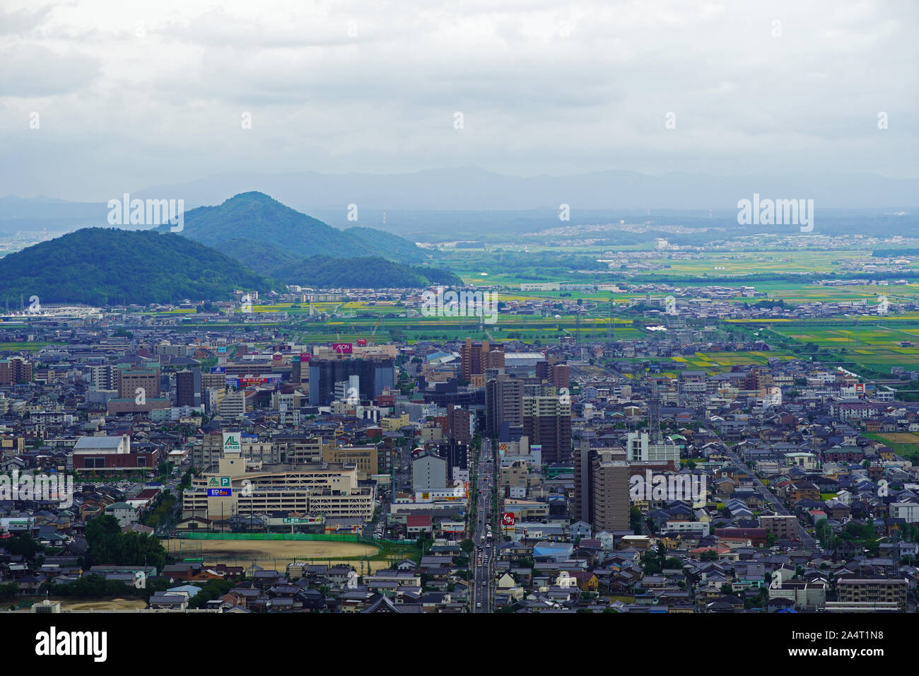 Panoramic view small japanese hi-res stock photography and images - Alamy