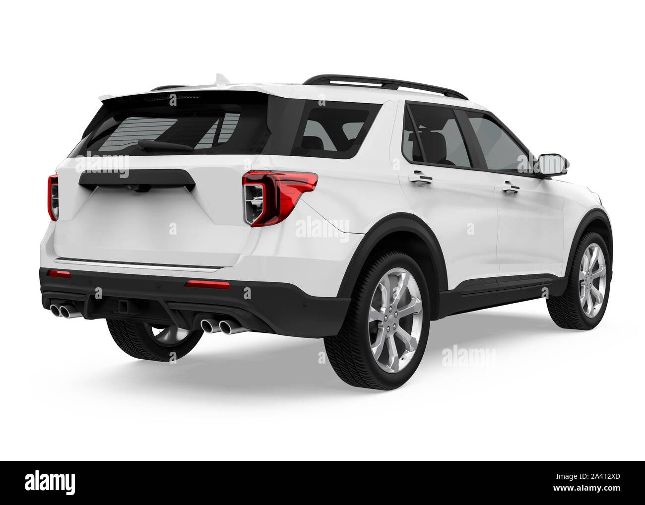 SUV Car Isolated Stock Photo - Alamy