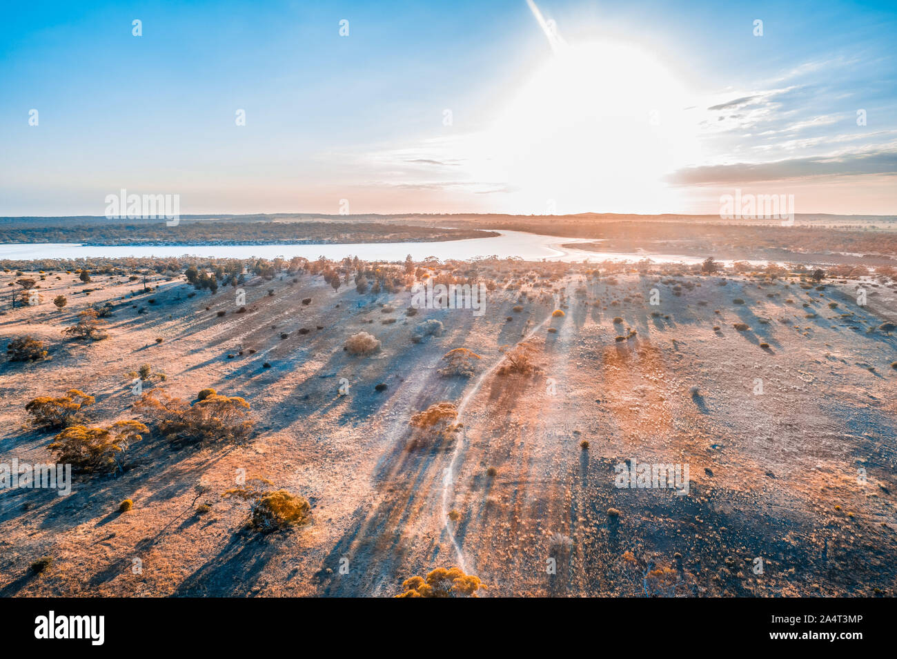 Aerial view of lake murray hi-res stock photography and images - Alamy