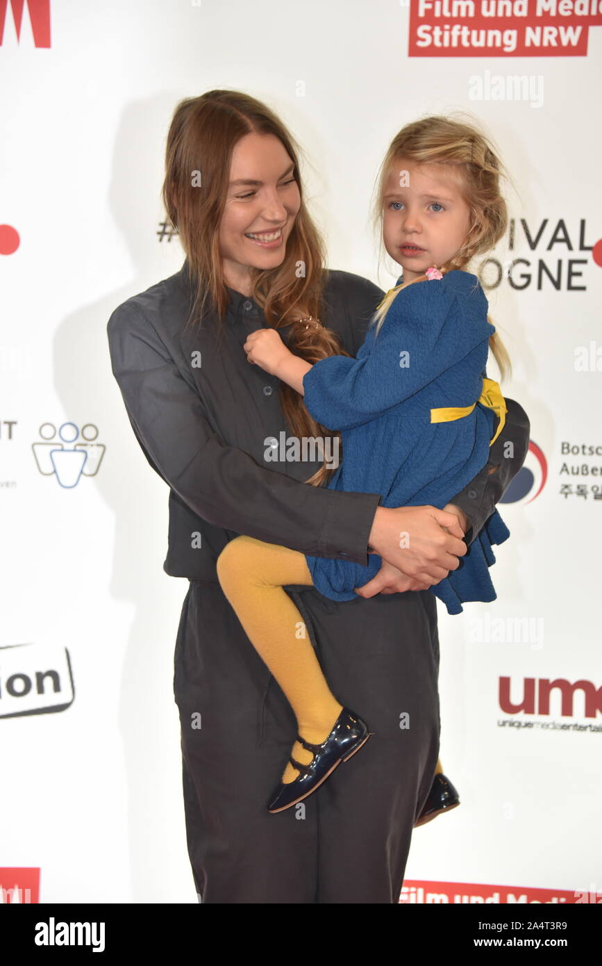 Cologne, Germany. 15th Oct, 2019. The actress Cristina Chiriac and ...