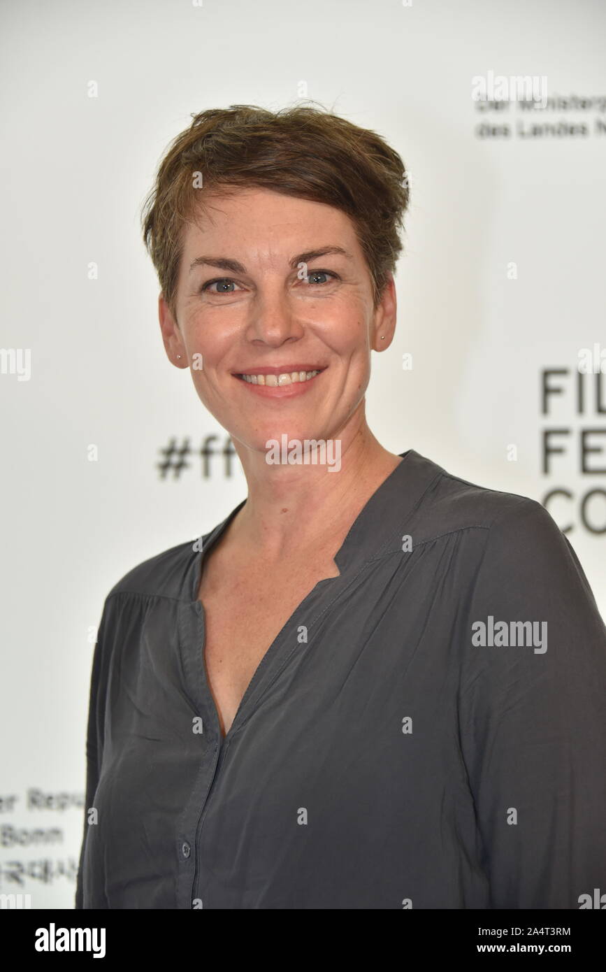 Cologne, Germany. 15th Oct, 2019. The actress Victoria Mayer comes to ...