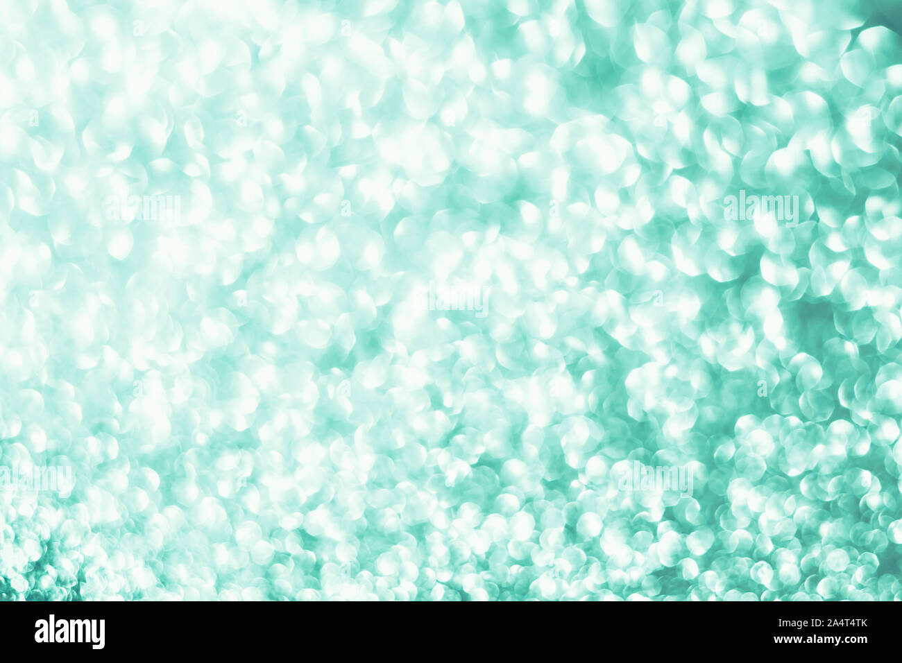 Mint Green Glitter Background
