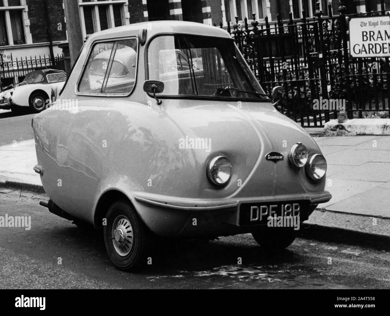 Microcar Black and White Stock Photos & Images - Alamy