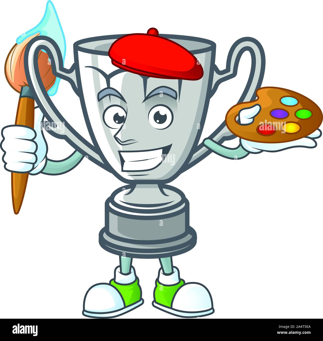 Silver creator award Stock Vector Images - Alamy