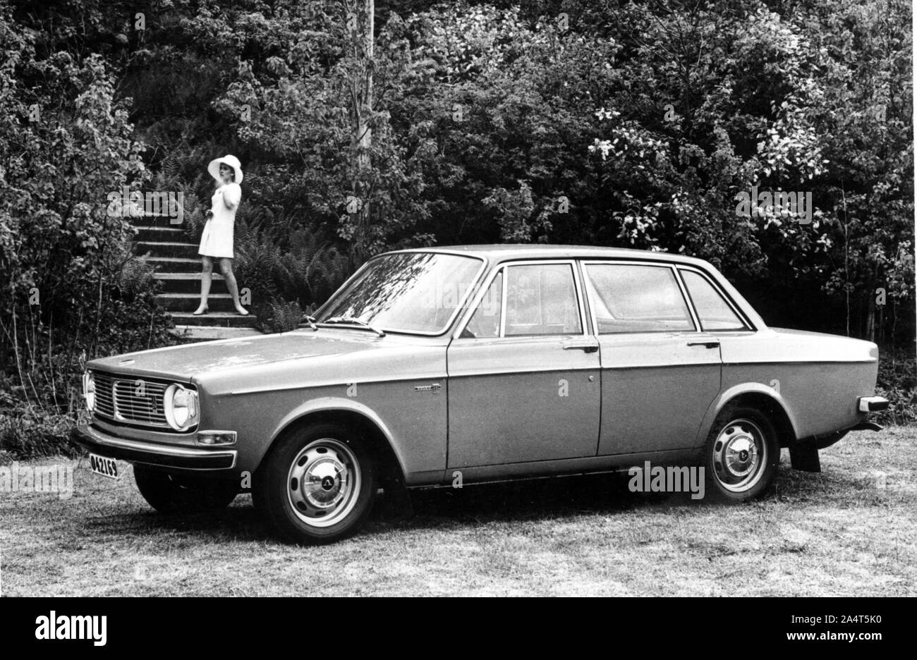 Volvo 144 saloon Black and White Stock Photos & Images - Alamy