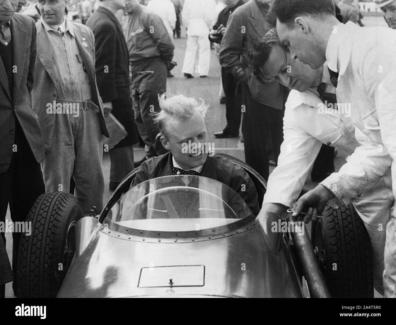 Mike hawthorn Black and White Stock Photos & Images - Alamy