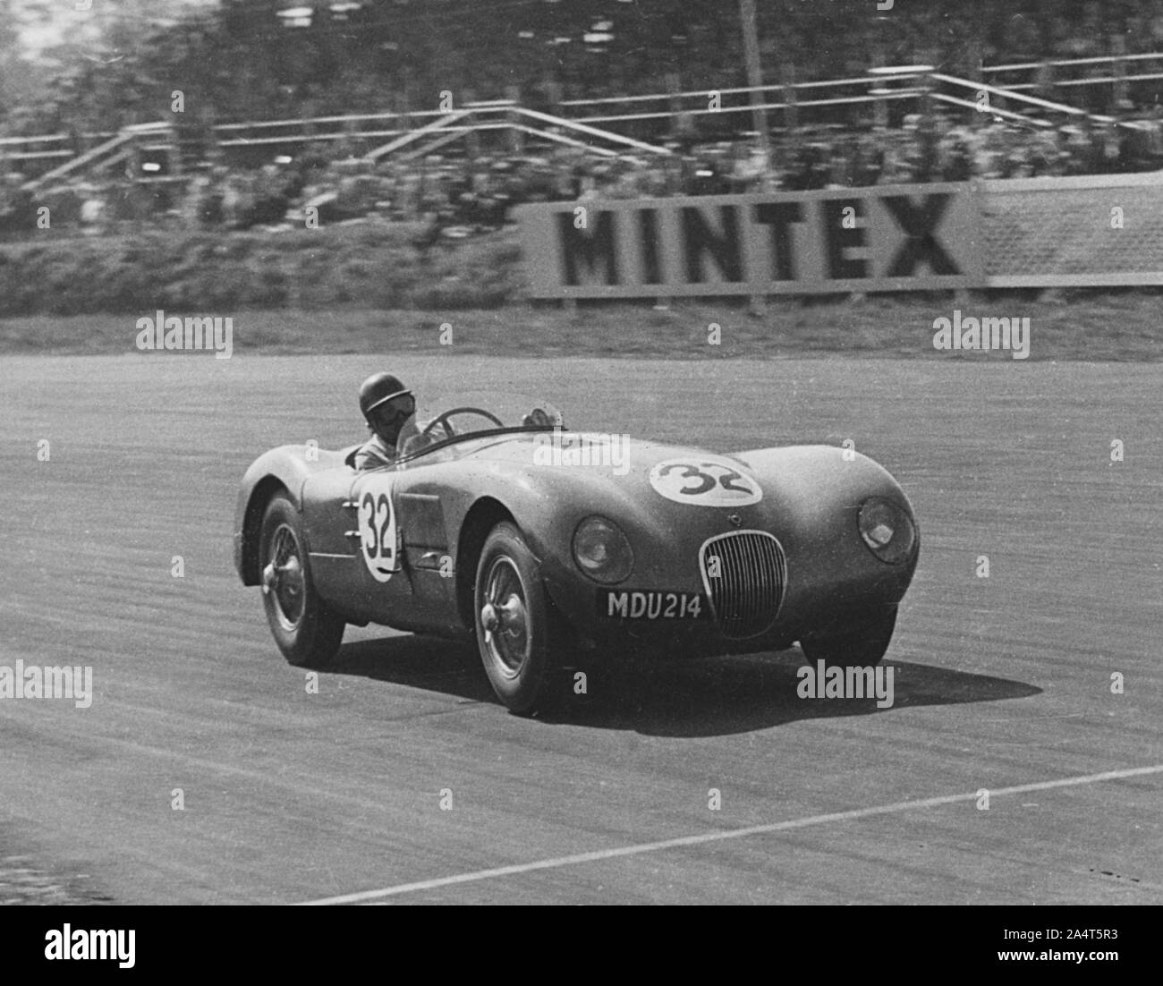 Jaguar C type , Duncan Hamilton 1951 Stock Photo - Alamy