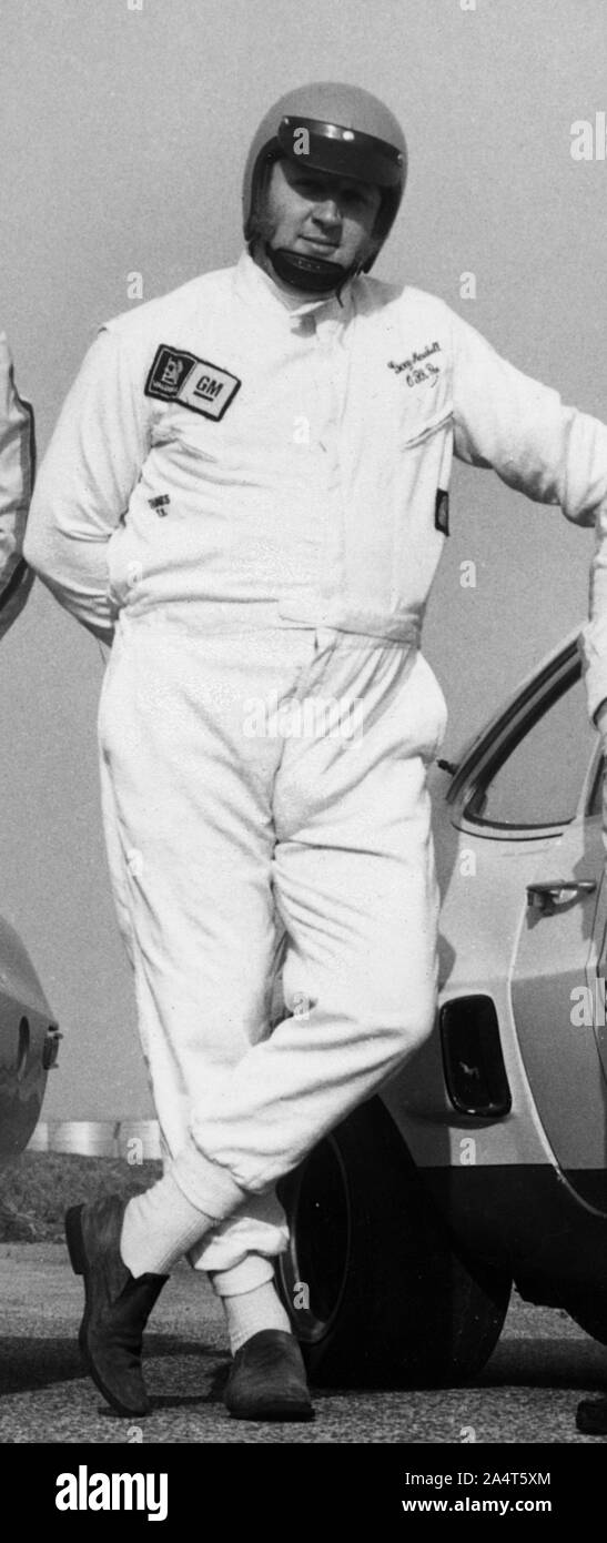 Racing Driver Gerry Marshall Stock Photo - Alamy
