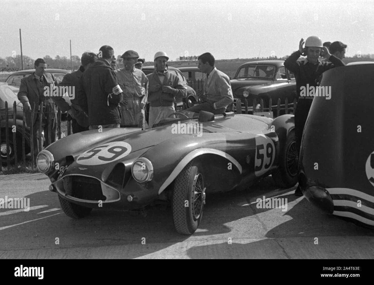 British 1950s sports race car hi-res stock photography and images - Alamy