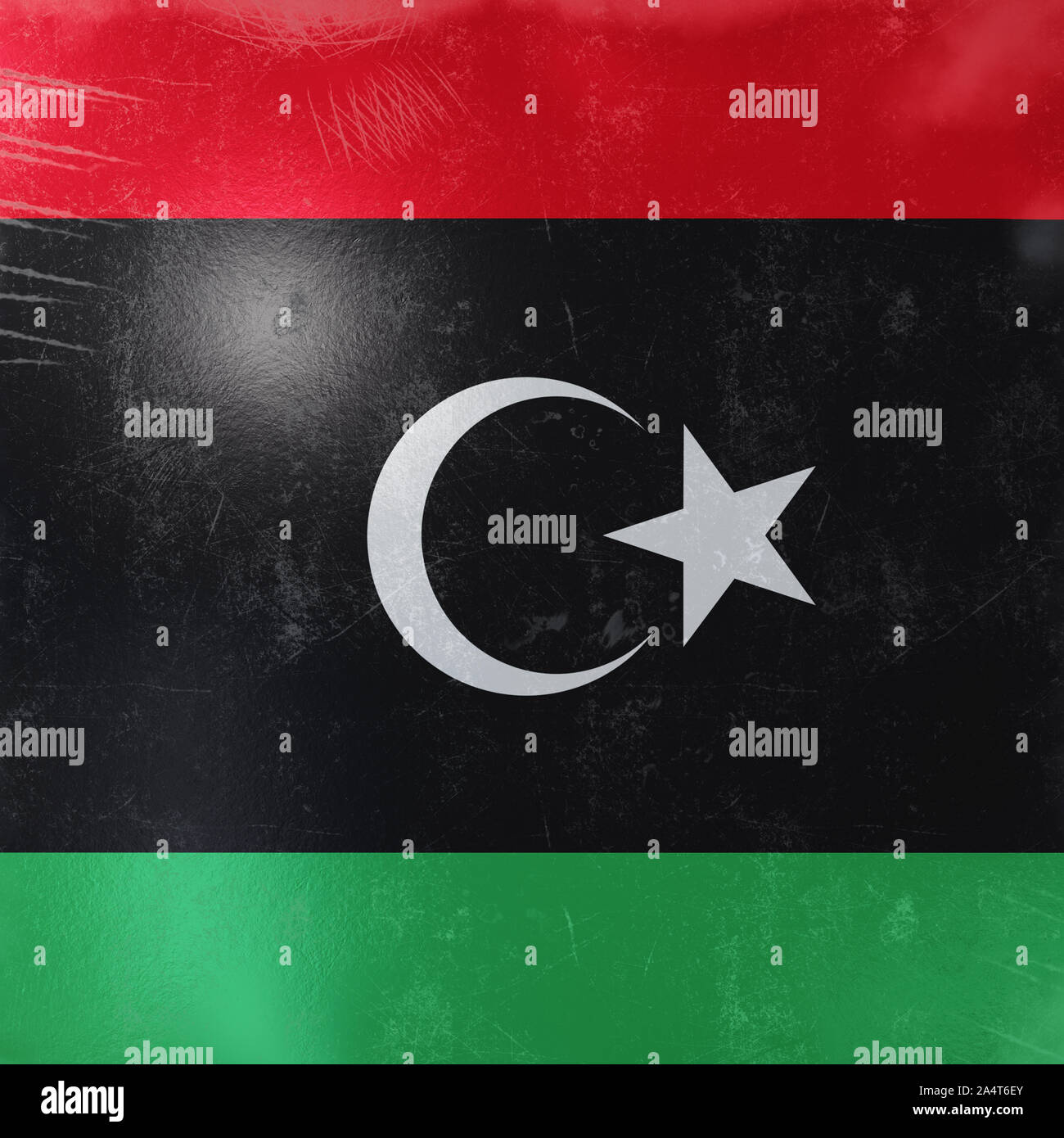 Old libya flag hi-res stock photography and images - Alamy