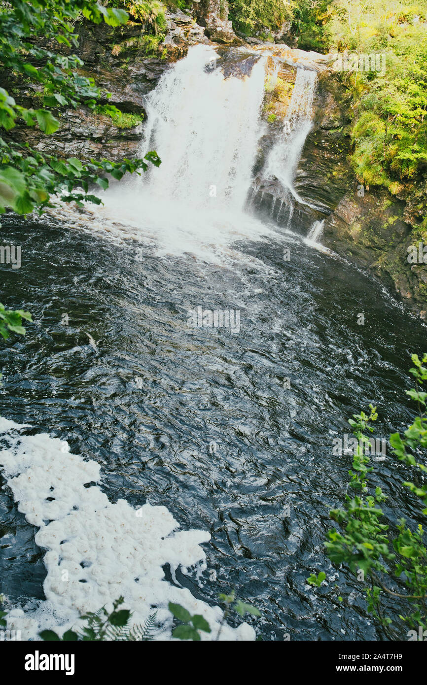 Falls of Falloch (Gaelic Eas Falach) means Hidden waterfall ...