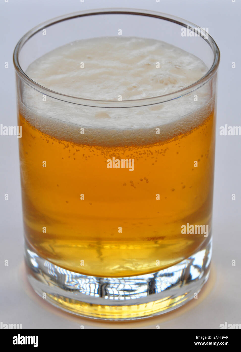 Glass of Fizzy drink Stock Photo - Alamy