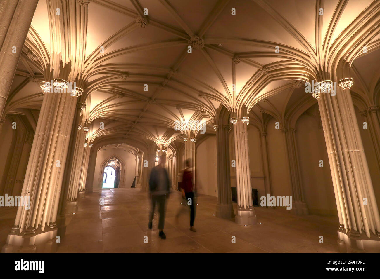 The vaulted Inner Hall, created by George IV in the 1820s and revealed ...